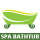 Spa Bathtub Logo Template, Logo Templates | GraphicRiver