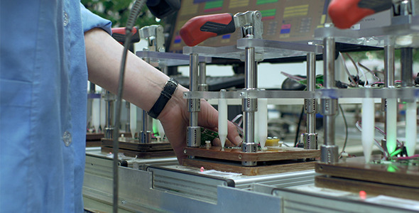 Manufacturing Unit, Stock Footage | VideoHive