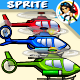 Helicopters Game Character Sprites, Game Assets | GraphicRiver