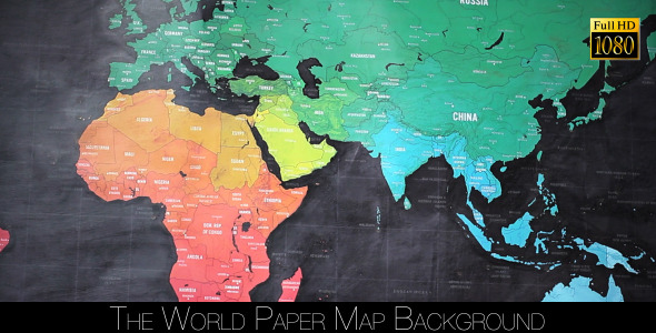 The World Map 79, Stock Footage | VideoHive