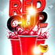 Red Cup Party Flyer Template, Print Templates | GraphicRiver
