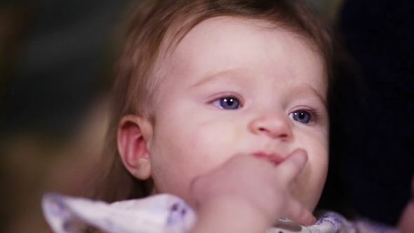 Contented Baby, Stock Footage | VideoHive