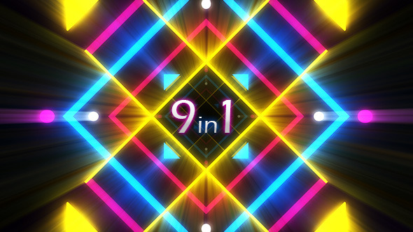 VJ Projection Lights, Motion Graphics | VideoHive