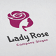 Lady Rose Logo, Logo Templates | GraphicRiver