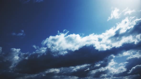 Slowly Moving Dark Clouds, Stock Footage | VideoHive