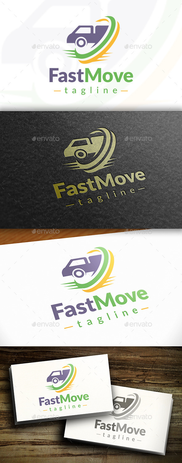 Transport Logo Template by BossTwinsArt | GraphicRiver