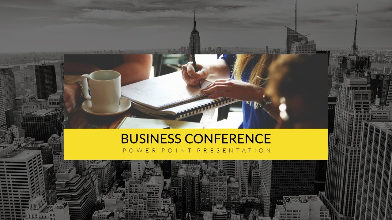 Business Conference Power Point Presentation, Presentation Templates