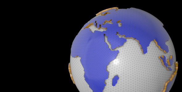 Abstract 3D Earth , Motion Graphics | VideoHive
