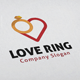 Love Ring Logo, Logo Templates | GraphicRiver