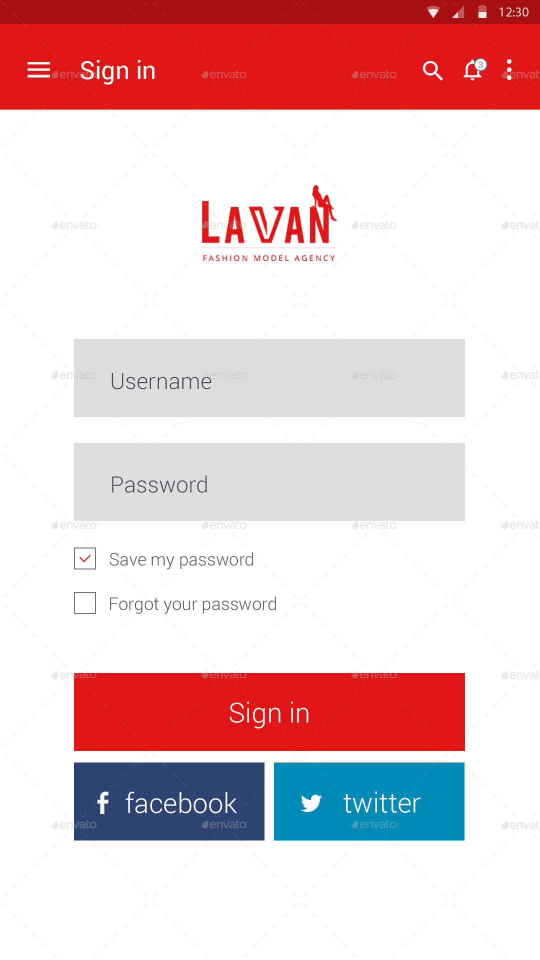 Fashion App UI, Web Elements | GraphicRiver