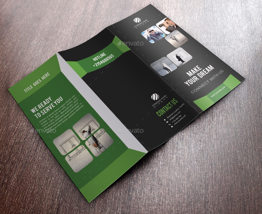 Modern Tri Fold Brochure Template Design, Print Templates | GraphicRiver