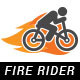 Fire Rider Logo, Logo Templates | GraphicRiver