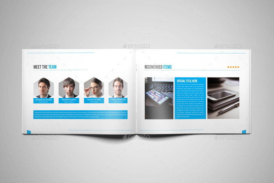 Portfolio Brochure Template V2, Print Templates | GraphicRiver