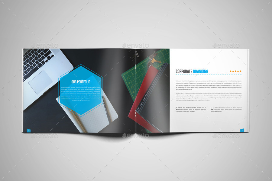 Portfolio Brochure Template V2, Print Templates | GraphicRiver