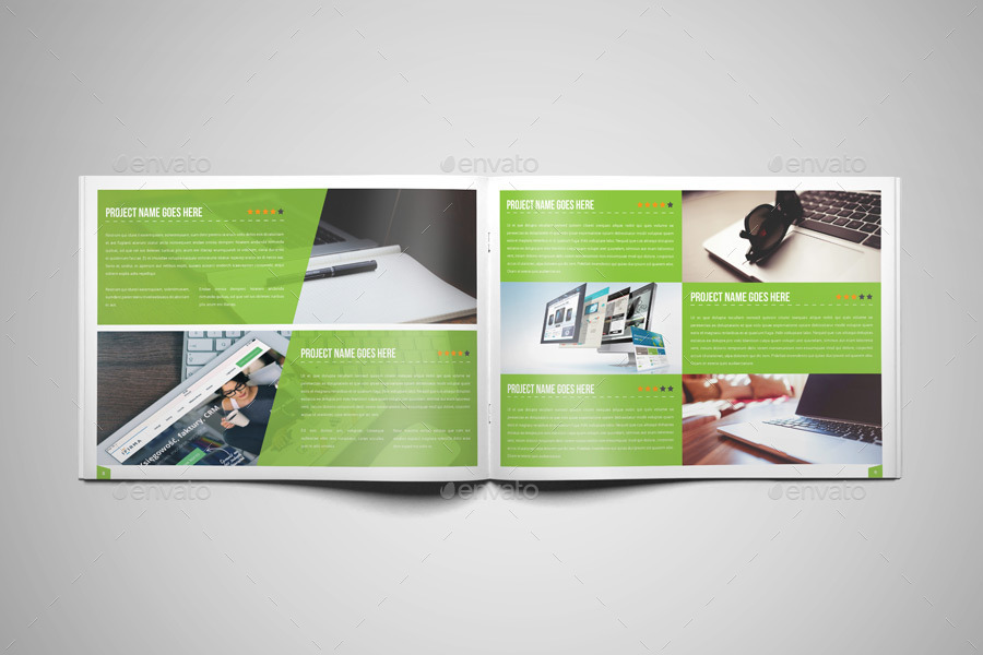 Portfolio Brochure Template V2, Print Templates | GraphicRiver