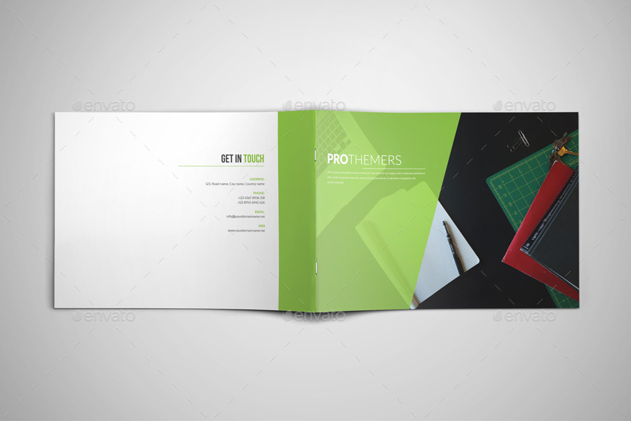 Portfolio Brochure Template V2, Print Templates | GraphicRiver