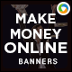 Make Money Online Banners by Hyov | GraphicRiver