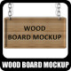 Wooden Board Mock-up No.1, Graphics | GraphicRiver