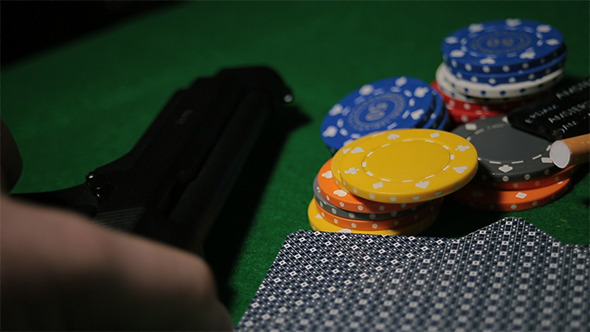 Poker Gun, Stock Footage | VideoHive