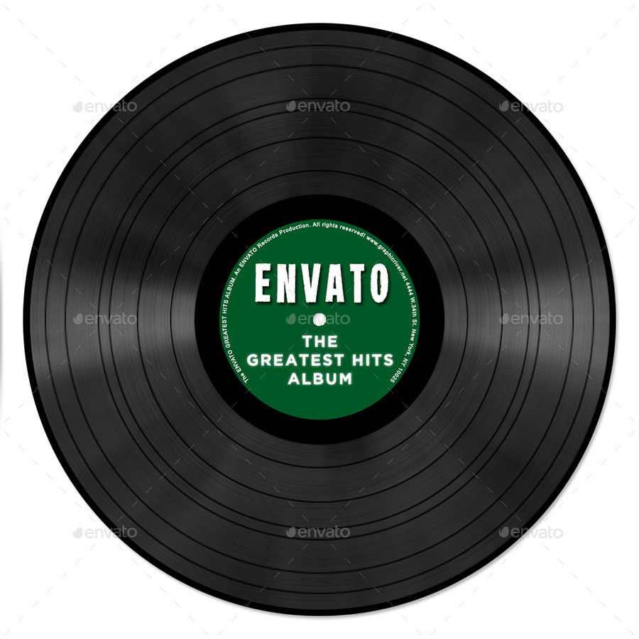 Vinyl Record, Graphics | GraphicRiver