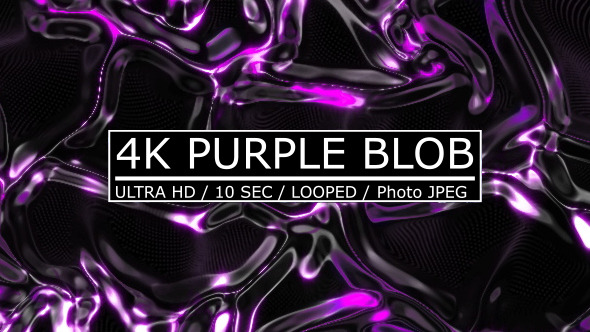 Abstract Purple Blob, Motion Graphics | VideoHive
