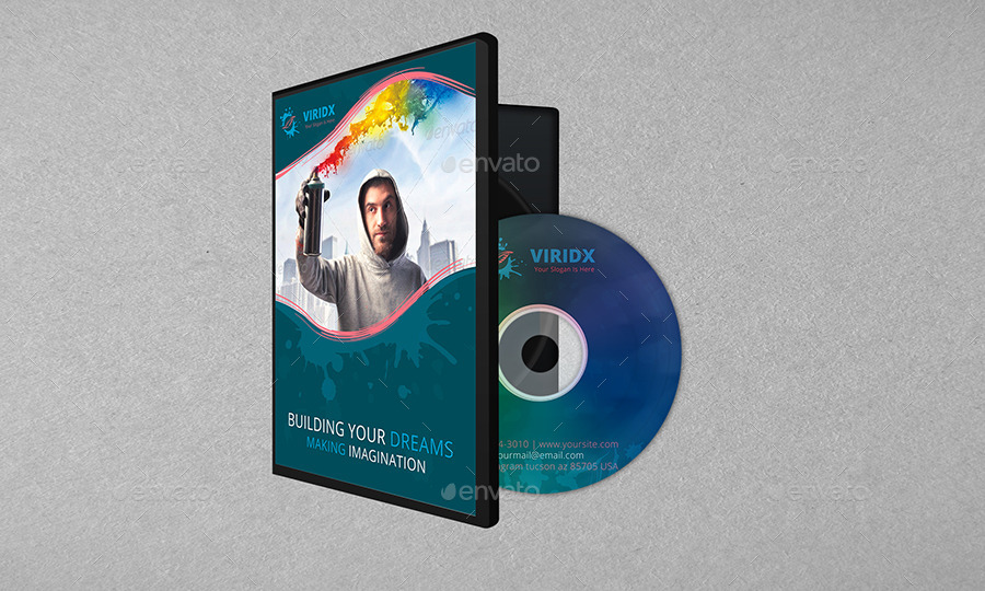 Viridx Business Stationery Print Pack by dotnpix | GraphicRiver