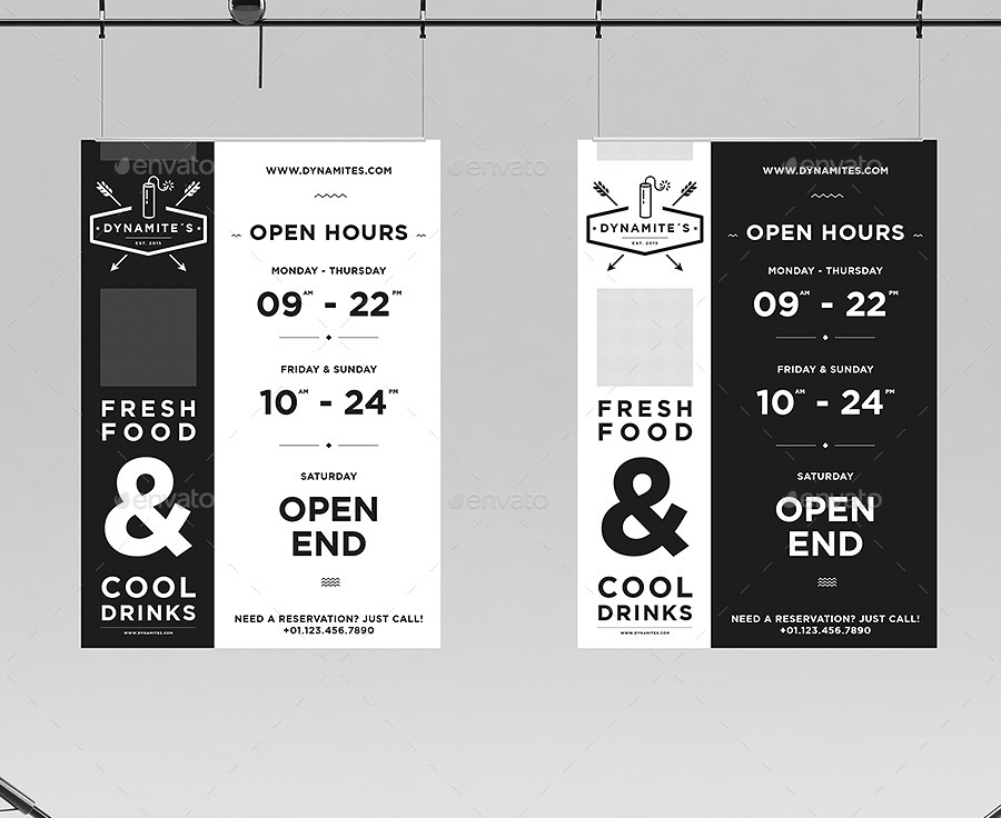 Restaurant Poster, Print Templates | GraphicRiver
