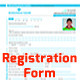Registration Form V-02 , Print Templates | GraphicRiver