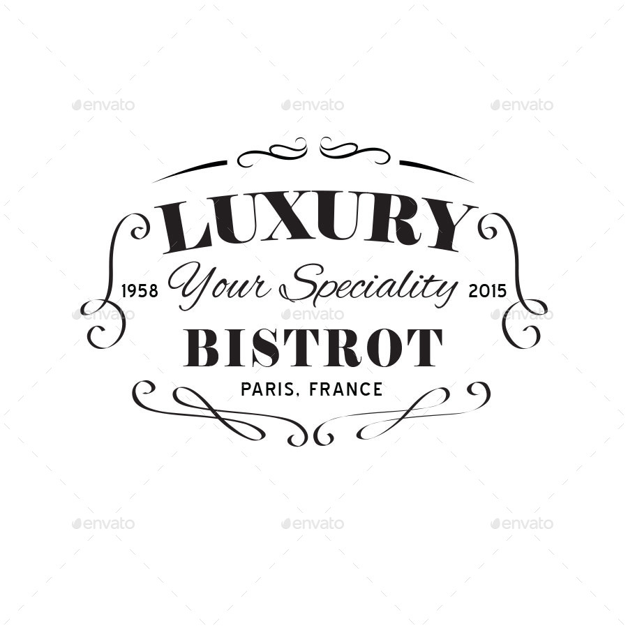 Elegant Ornamental Insignias & Logo by arted | GraphicRiver