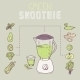 Green Smoothie Template, Vectors | GraphicRiver