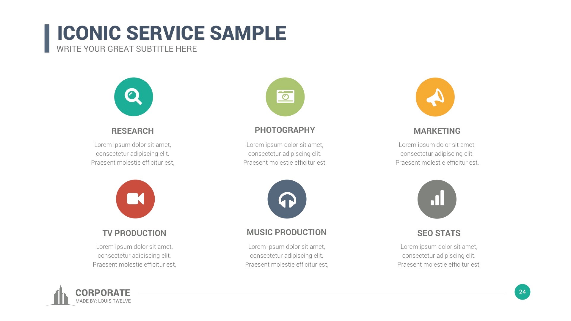 Corporate Overview Powerpoint Template, Presentation Templates ...