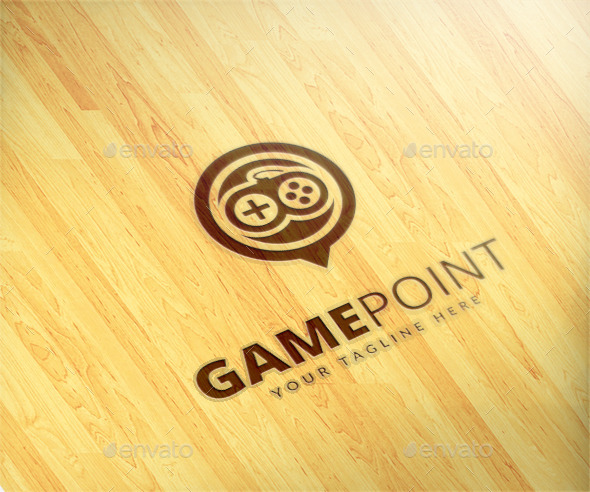 Game Point Logo Template by maraz2013 | GraphicRiver