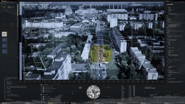 High tech police system is searching for the location of the runaway ...