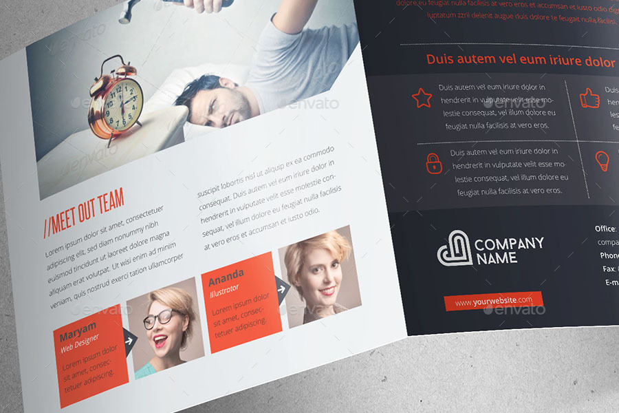 Square Trifold Bundle, Print Templates | GraphicRiver