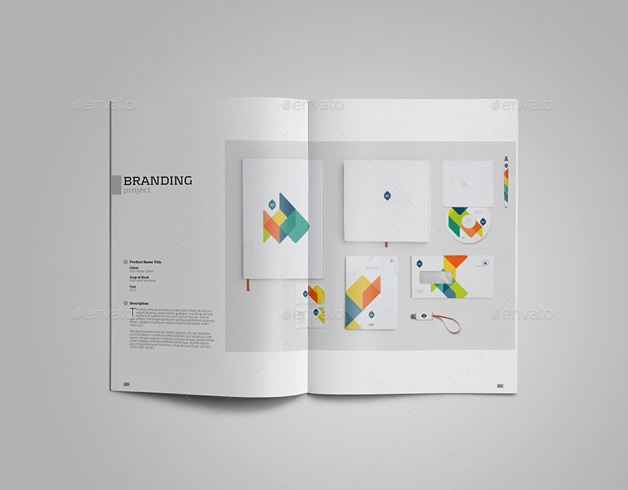 Creative Designer Portfolio, Print Templates | GraphicRiver