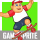Fat Boy Skater Sprite, Game Assets | GraphicRiver