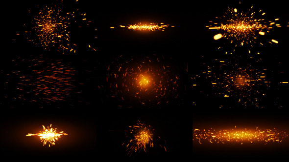 Particle Explosions Collection, Motion Graphics | VideoHive