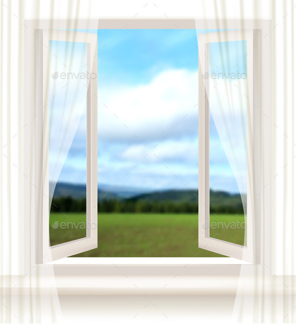 Open Window Wallpaper