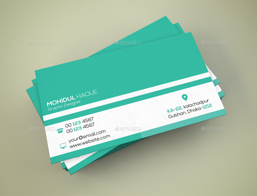 Corporate Business Card V-7, Print Templates | GraphicRiver