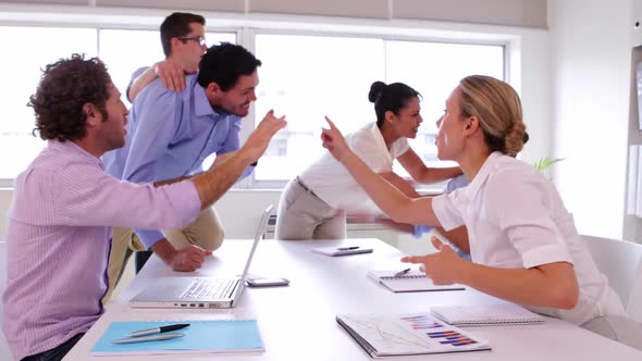 Business Team Disagreeing And Fighting, Stock Footage | VideoHive