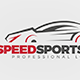 Speed Sports Car Logo, Logo Templates | GraphicRiver