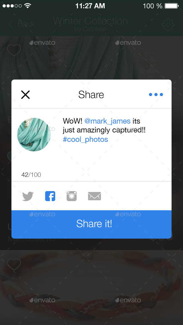 Genius Flat & Transparent Mobile Ui, Web Elements | GraphicRiver
