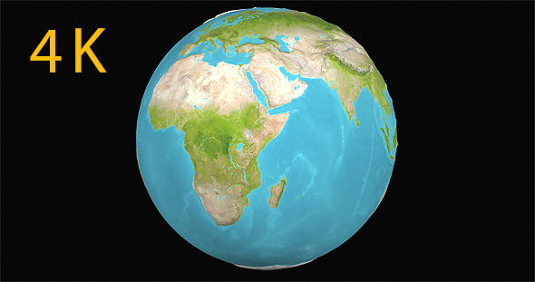 Little Earth Rotation, Motion Graphics | VideoHive