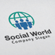 Social World Logo, Logo Templates | GraphicRiver