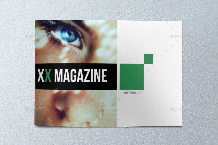 XX Magazine Black&White, Print Templates | GraphicRiver