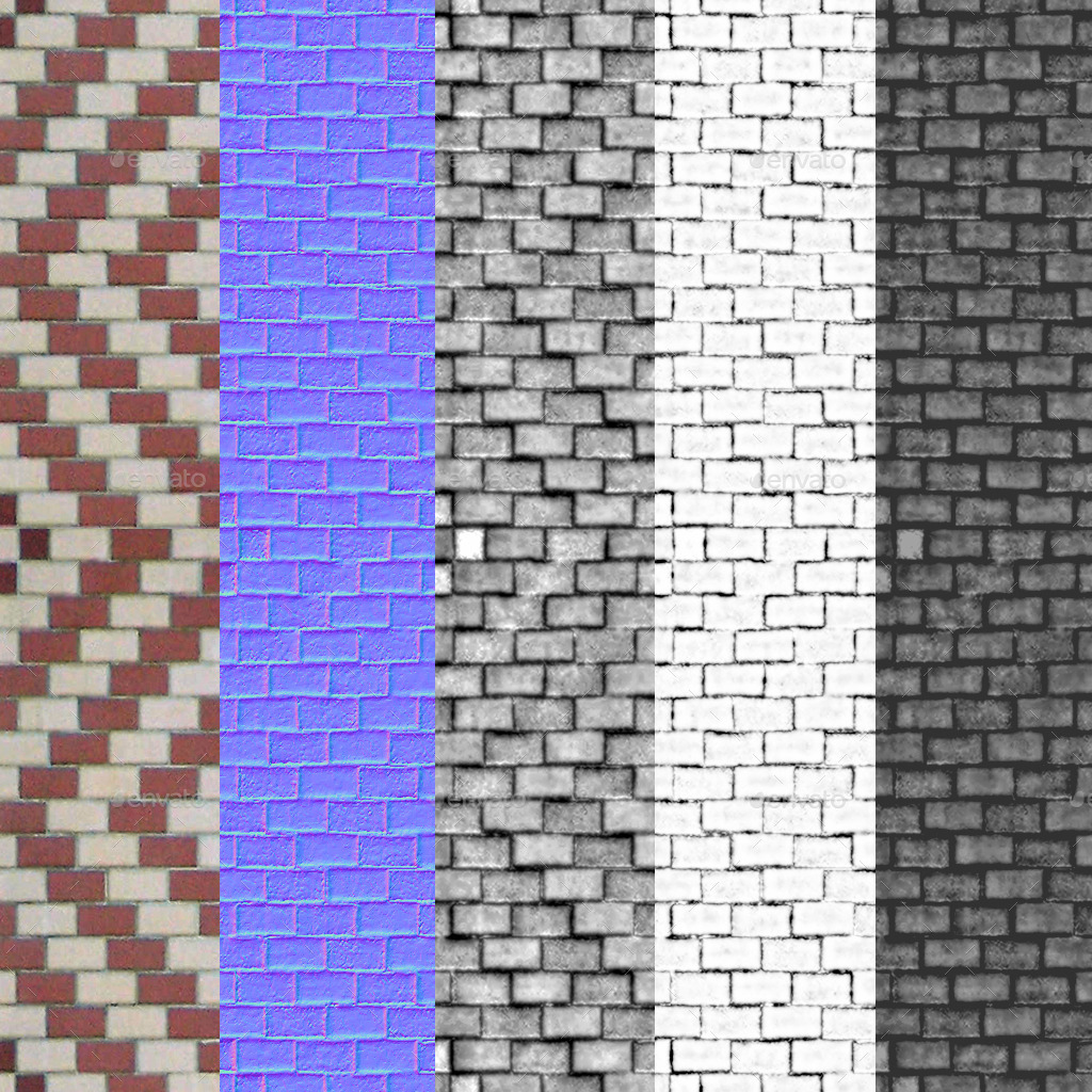 Brick Pattern Seamless Texture by Lucky_Fingers | 3DOcean