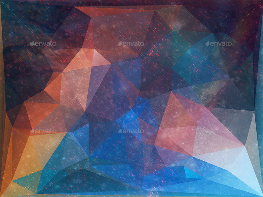 Space Polygon Backgrounds Vol.4, Graphics | GraphicRiver