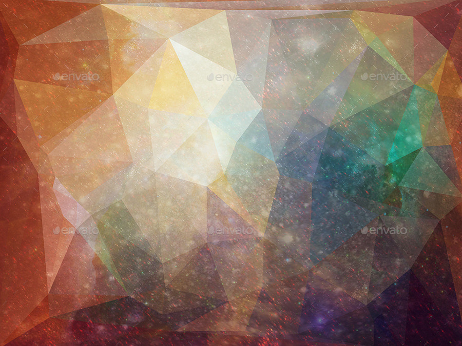 Space Polygon Backgrounds Vol.4, Graphics | GraphicRiver