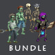 Character Sprite Bundle 1 - Death Group, Game Assets | GraphicRiver