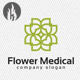 Flower Medical Logo, Logo Templates | GraphicRiver